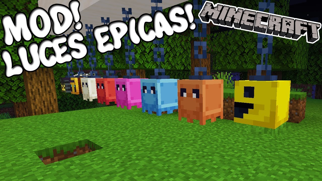LAS LUCES EPICAS! Minecraft 1.18.1 MOD SKINNED LANTERNS! - YouTube