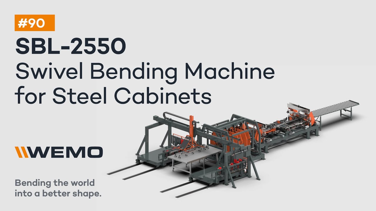 #90: Steel Cabinets Automated Sheet Metal Bending Machine Video ...