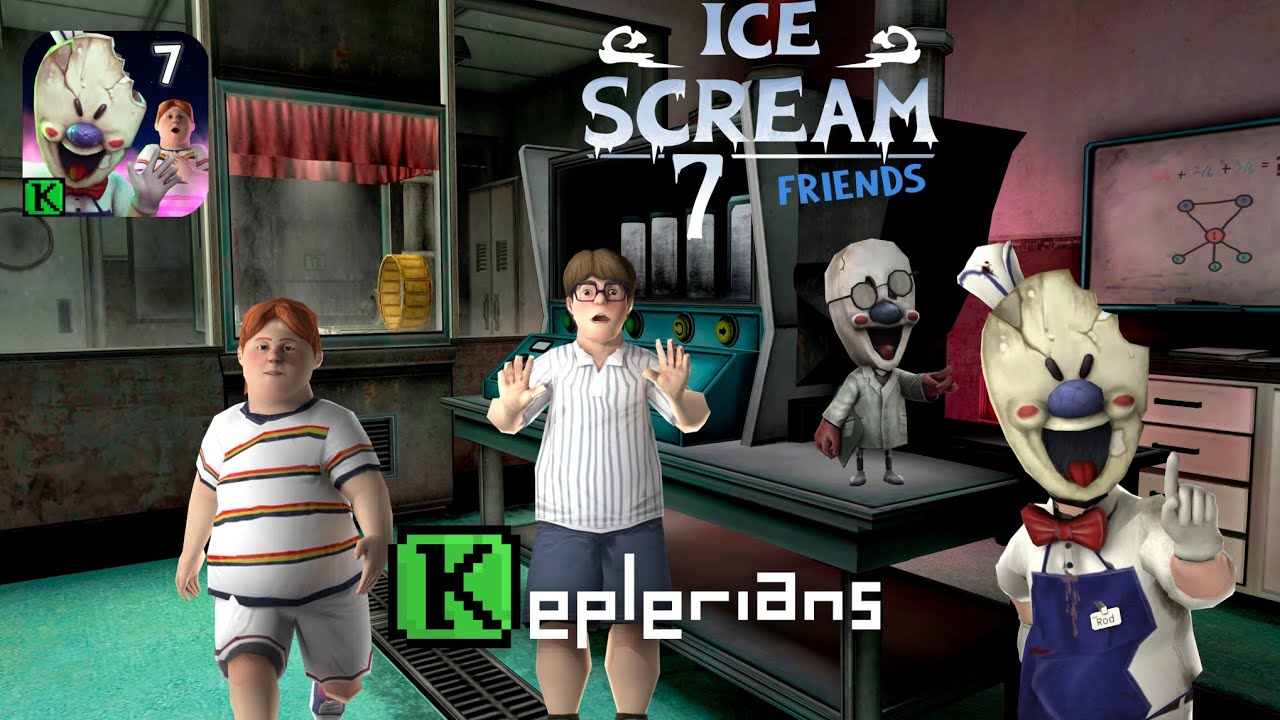 Ice Scream 7 Full Gameplay Hard Mode + God Mode - YouTube
