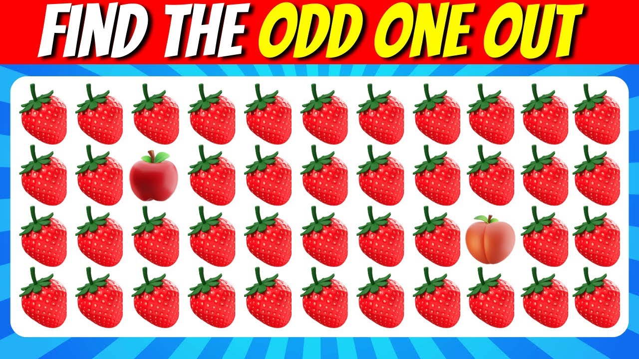 Find The ODD One Out - Letters and Numbers Edition - 30 Ultimate Levels ...