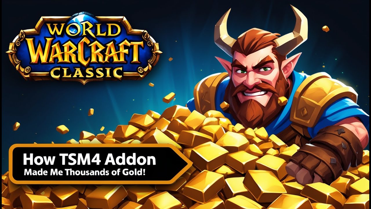 How I Doubled My WoW Gold Using TSM Add-on! - YouTube