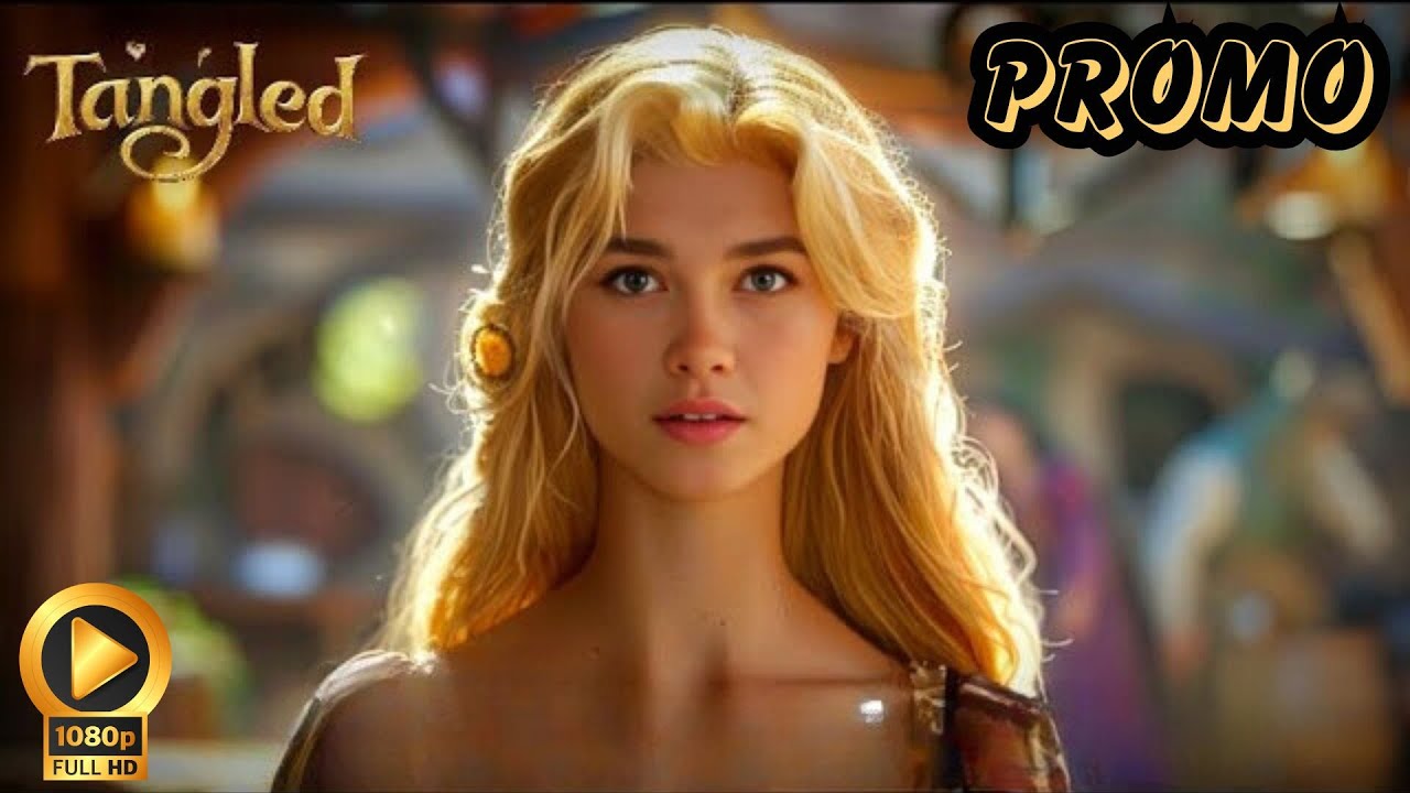 Tangled Live Action – Teaser Trailer Release information (2025) Zendaya ...