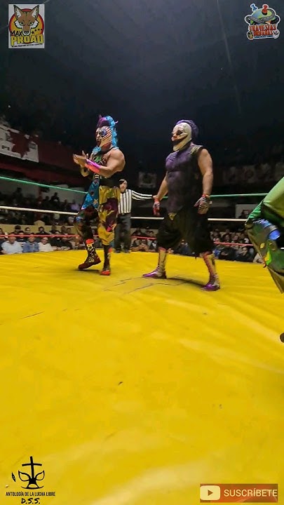 PSYCO CLOWN,MR IGUANA, DAVE THE CLOWN reviran A MESIAS,BRAZO DE ORO JR.Y ESTRELLATO.ARENA ...