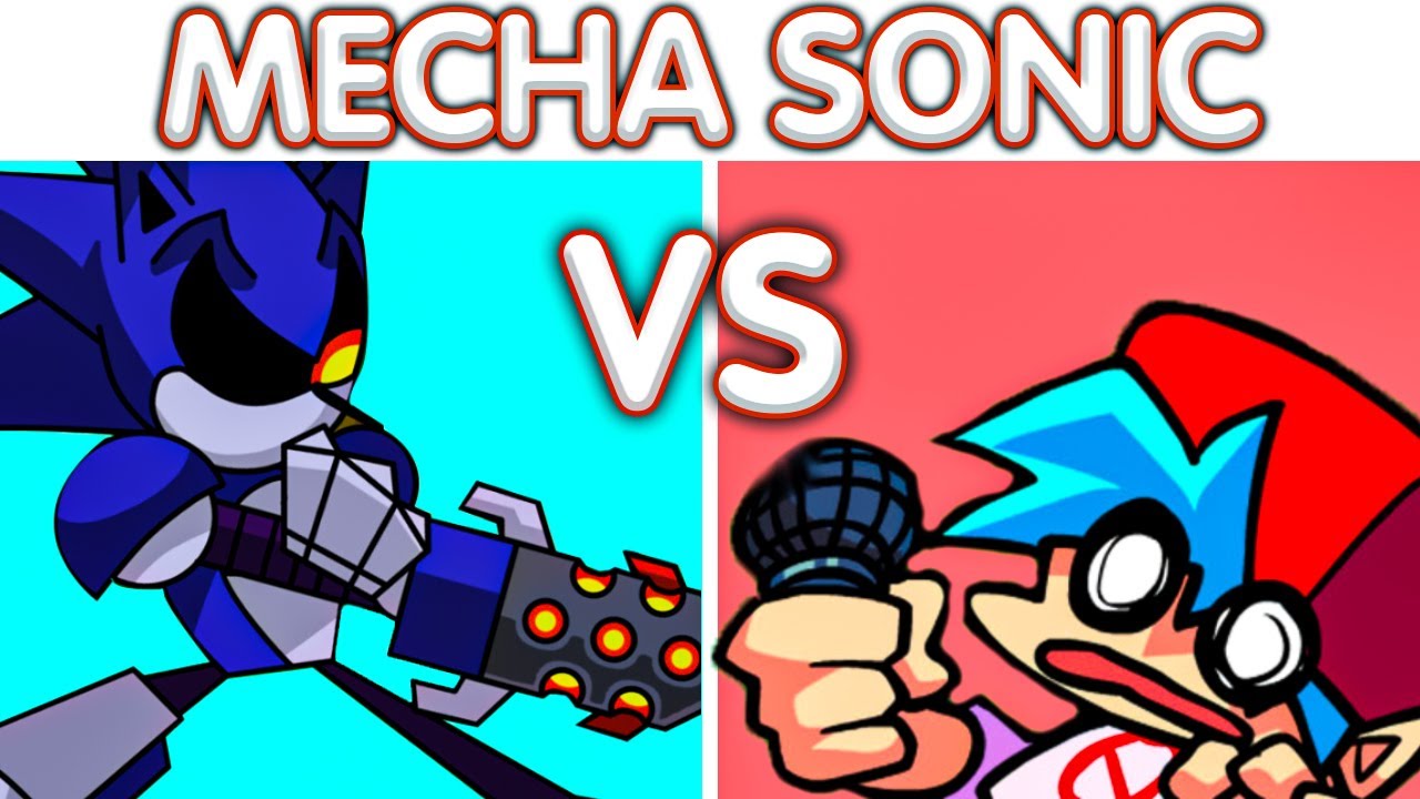 Friday Night Funkin' VS Mecha Sonic - FULL WEEK (FNF Mod/HARD) - YouTube
