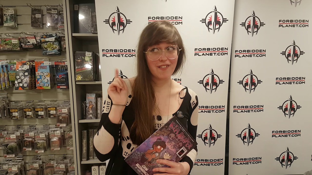 Sarah Graley at Forbidden Planet - YouTube