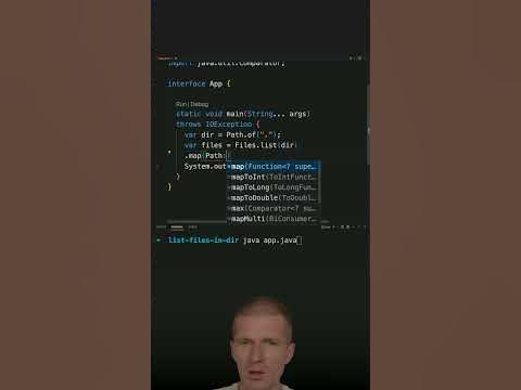 How To List, Filter and Sort Files in a Directory #java #shorts #coding #airhacks - YouTube
