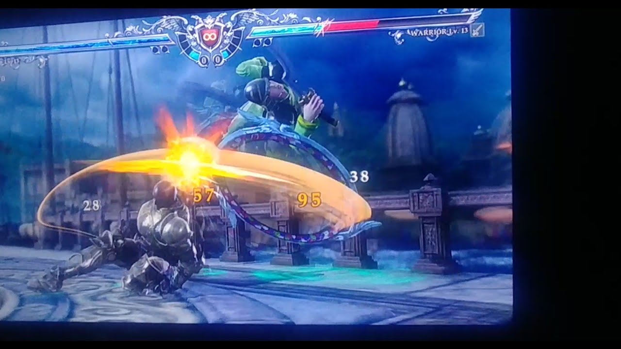 Soul Calibur 6 Cac Hula Hoop Blade Slashes Throw on Female Warrior Lv ...