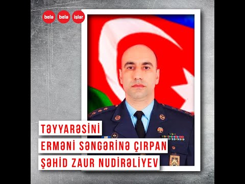 Əsir düşməmək üçün təyyarəsini erməni səngərinə çırpan pilot