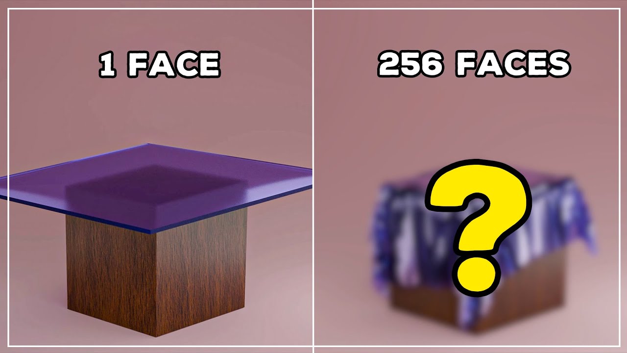 Satisfying Animation Shows How 1 Face Becomes 256 - YouTube