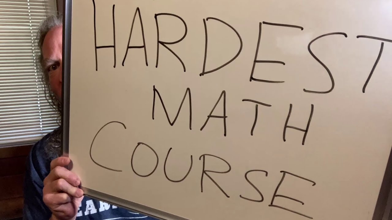 Hardest Math Course - YouTube