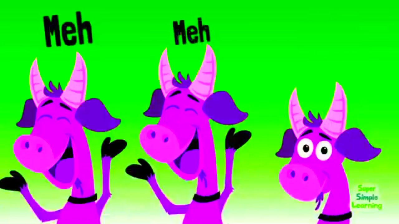 Goats On The Farm Meh Meh Super Simple Songs Sparta Effects - Sponsored ...