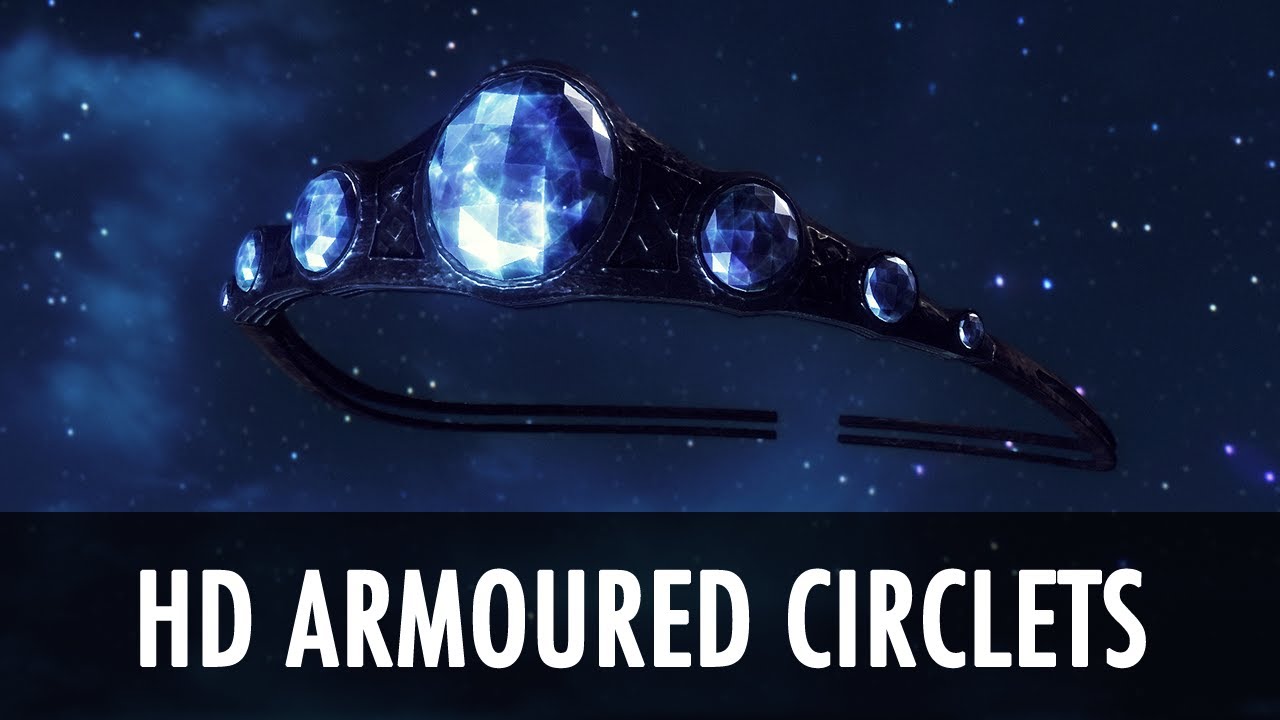 Skyrim Mod Spotlight: Johnskyrims HD Armoured Circlets - YouTube