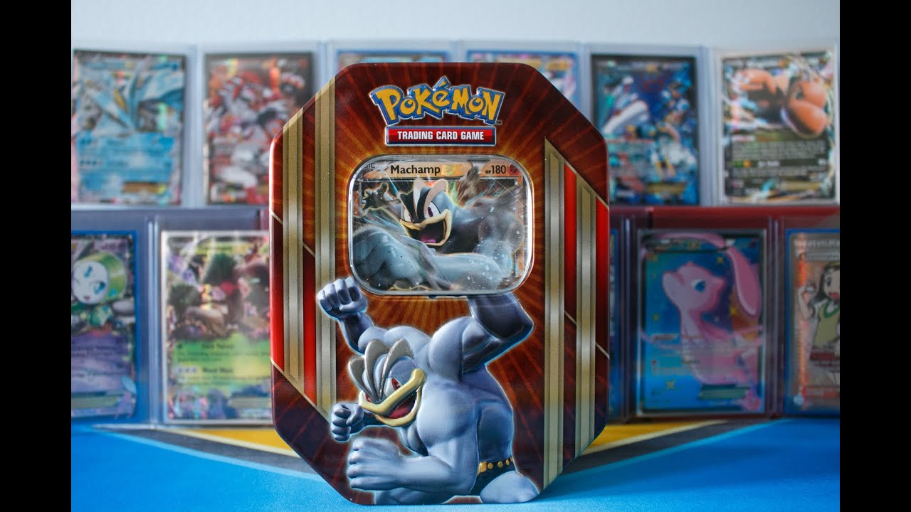 Machamp EX Triple Power Tin! - YouTube