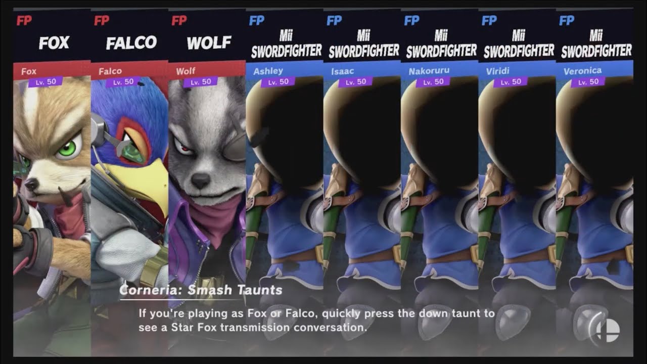 Super Smash Bros Ultimate Amiibo Fights – Request #13368 Star Fox vs ...