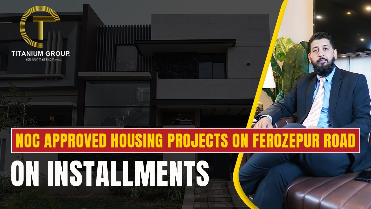 NOC Approved Housing Projects on Ferozepur Road, Lahore - YouTube