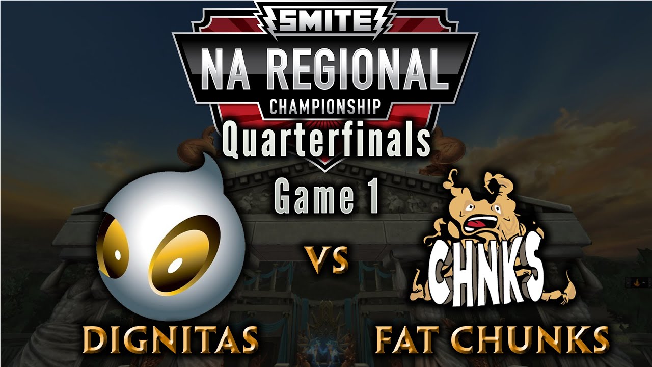 NA Regional Championship QuarterFinals - Team Dignitas vs. Fat Chunks ...