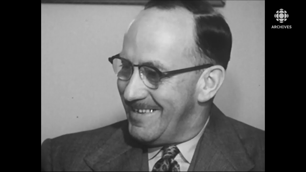En 1956, entrevue avec Joseph-Armand Bombardier, inventeur de l ...