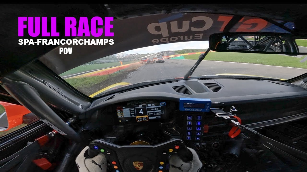 FULL RACE POV: Conquering Spa-Francorchamps in a Porsche GT3 Cup ...
