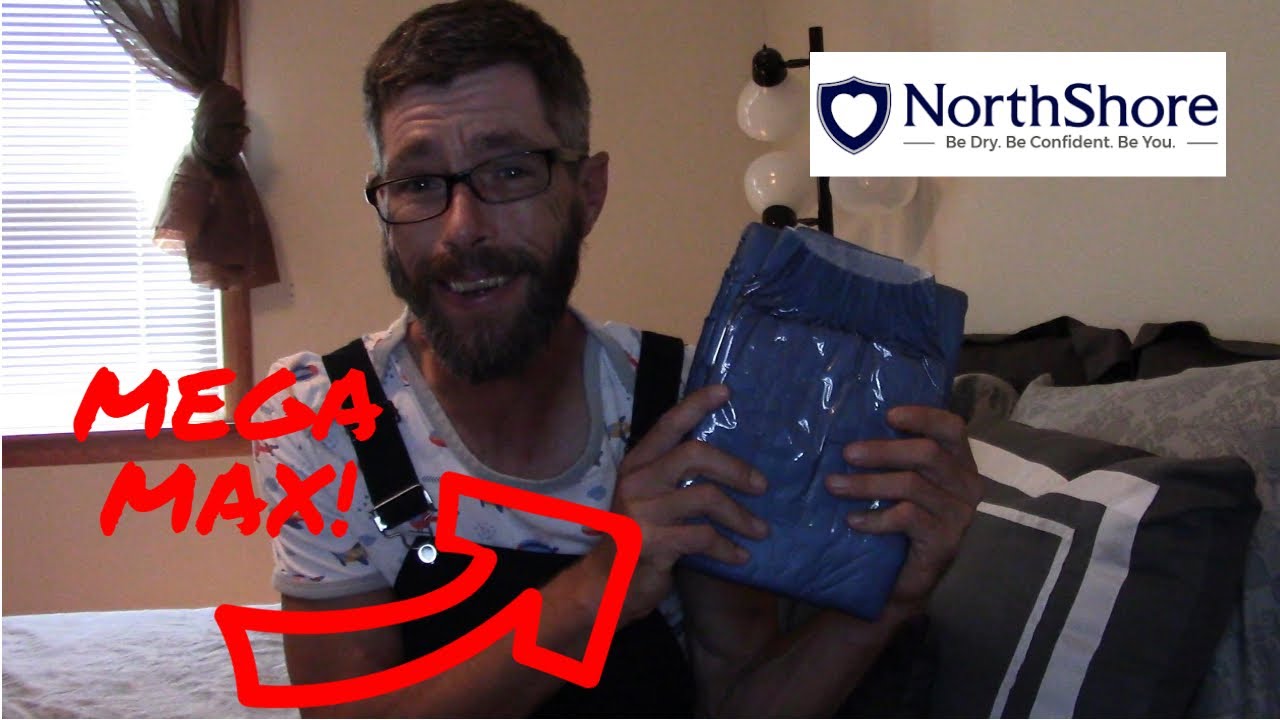 My Review of Mega Max by Northshore (Not an ABDL Diaper) - YouTube