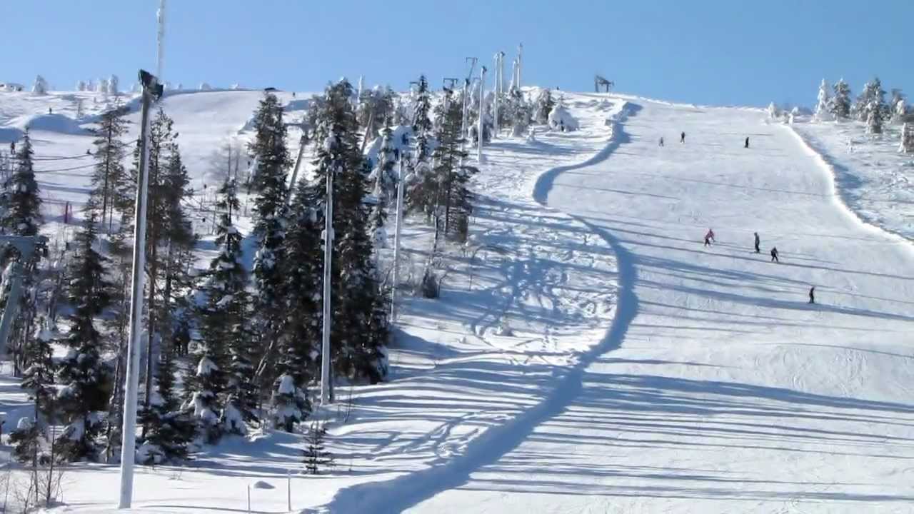 Salla Ski Resort March 2010 - YouTube