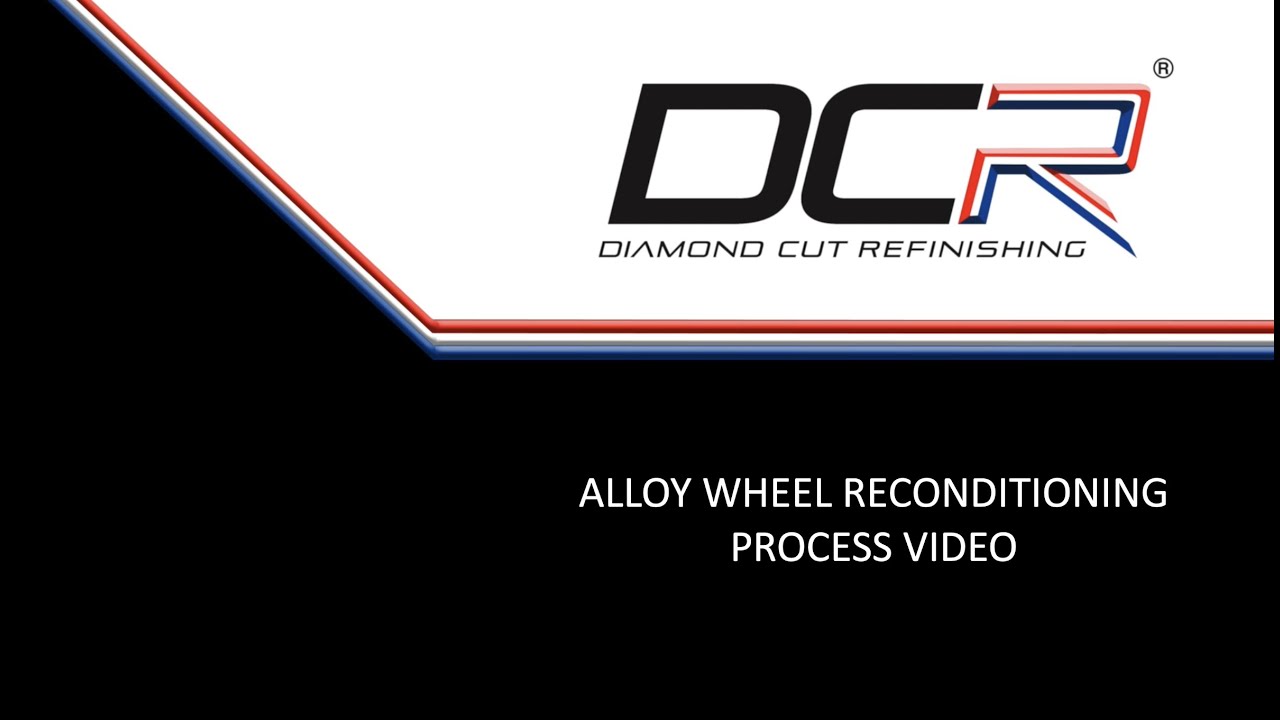DCR Complete process using our H20 Blaster, Tyre Changer, DCR Pro and Spray & Cure Booth - YouTube