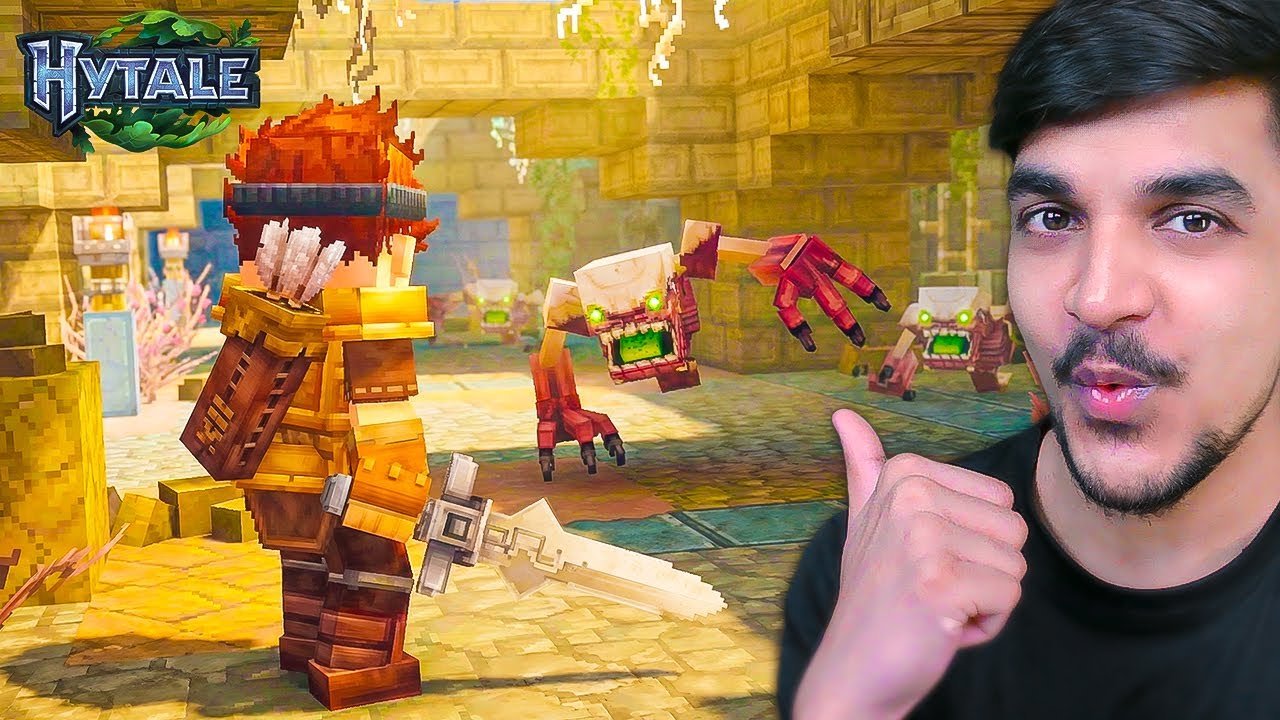 FIRST LOOK AT HYTALE ⚔️🔥 | Hytale - YouTube