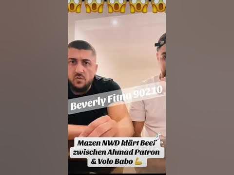Mazen NWD klärt Beef zwischen Ahmad Patron & Volo Babo 💪 #mazennwd #ahmadpatron #volobabo #viral ...