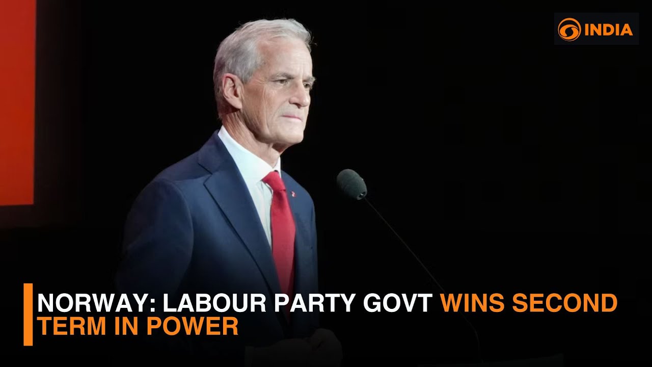Norway: Labour Party govt wins second term in power - YouTube