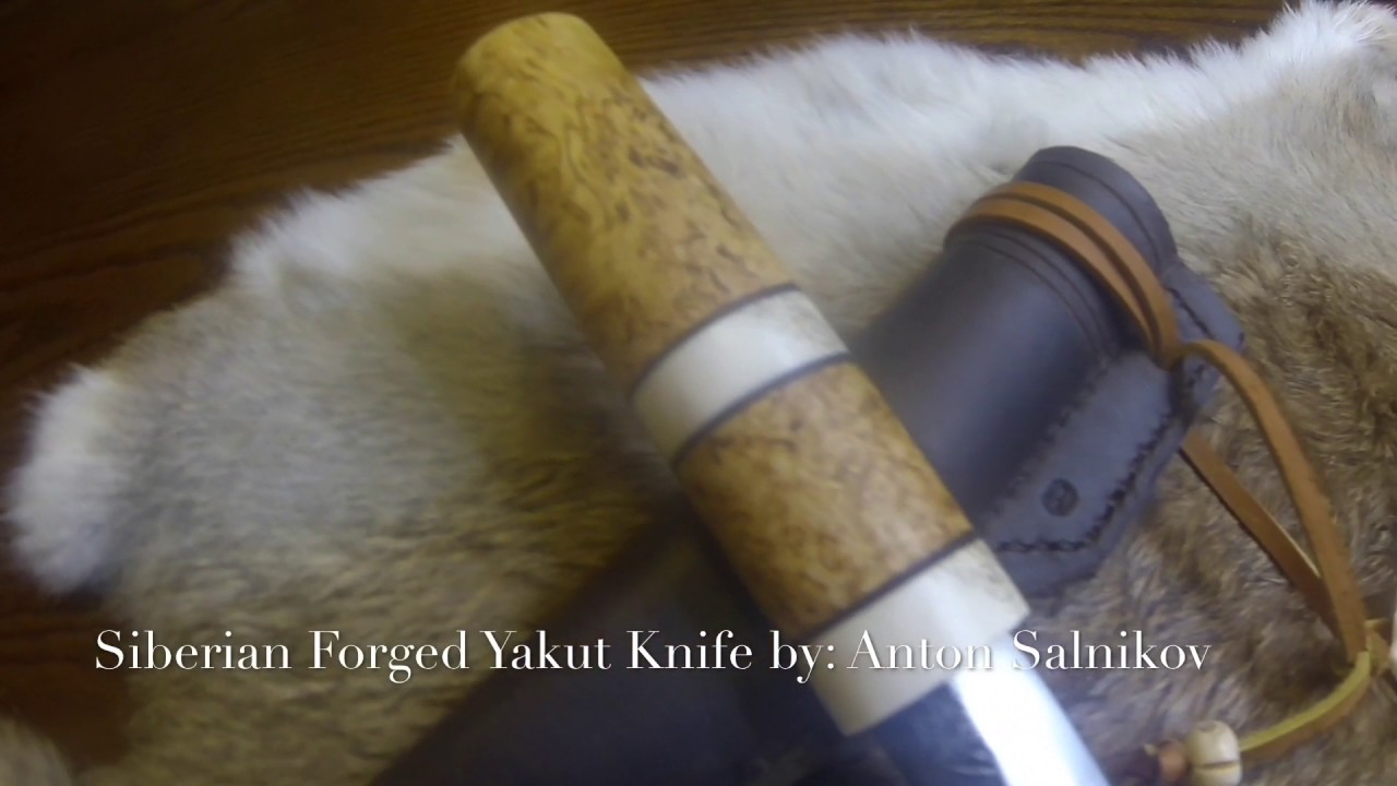 Forged Siberian Yakut Knife - YouTube