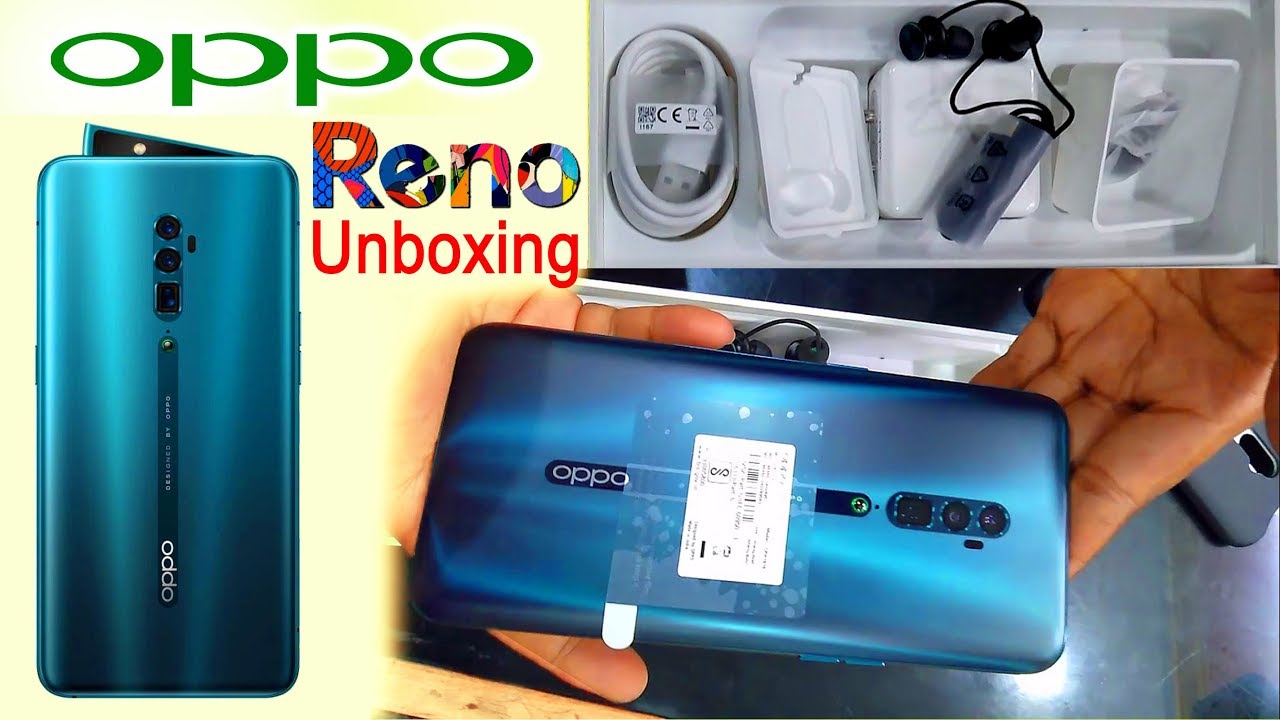 OPPO Reno Unboxing 10X Zoom 8GB Ram+256GB - YouTube