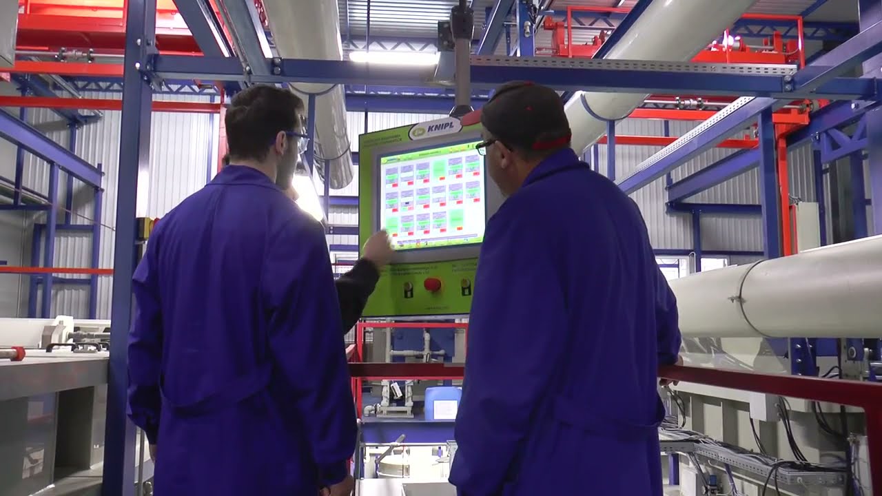 RAAL The KTL Plant and The Powder Coating Line - YouTube