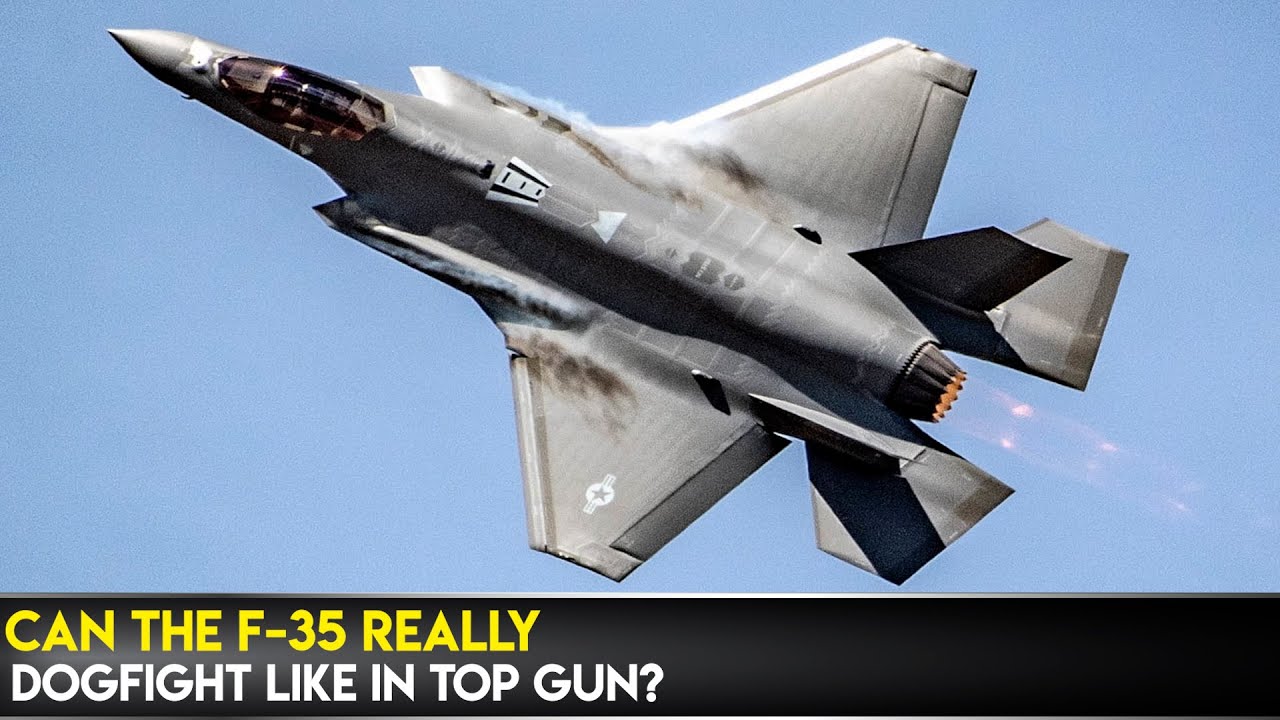 Can The F-35 Really Dogfight Like In Top Gun? - YouTube