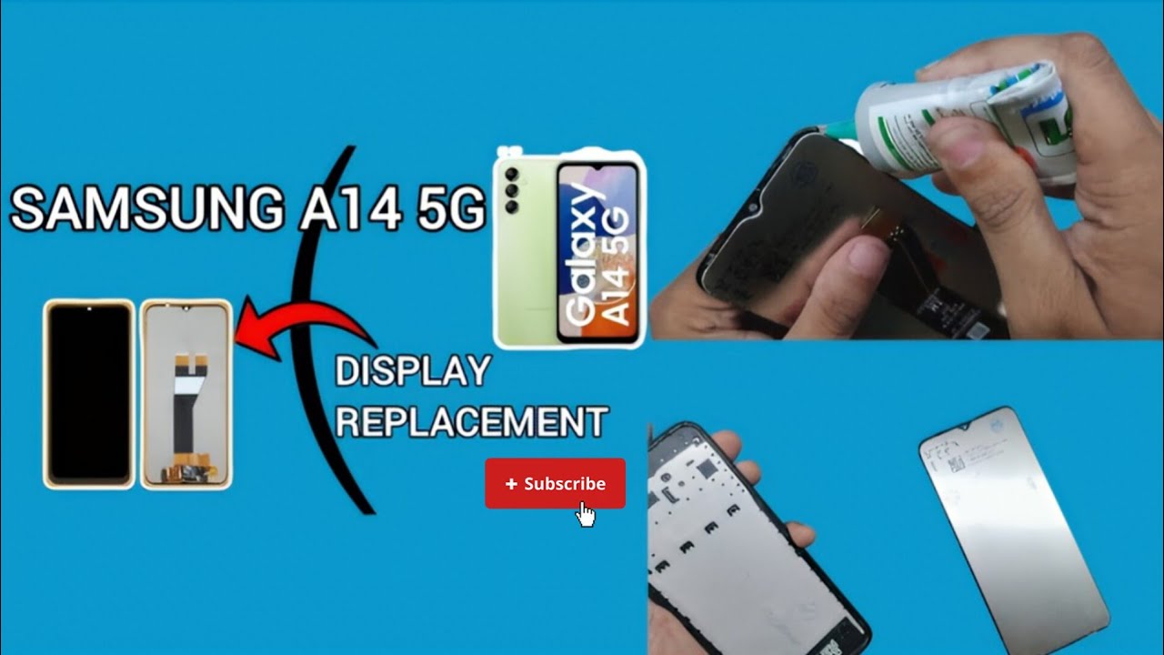 SAMSUNG A14 5G DISPLAY REPLACEMENT | HOW TO CHANGE SAMSUNG A14 5G ...