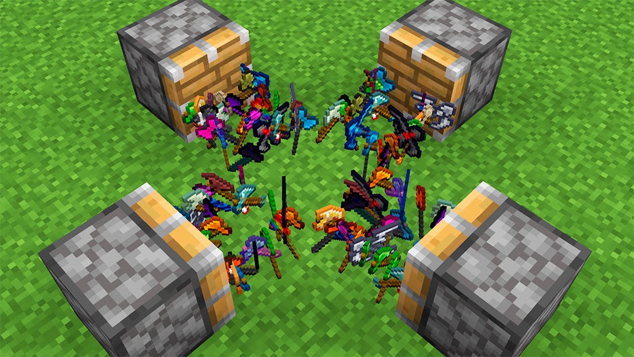 All New Axes together - YouTube