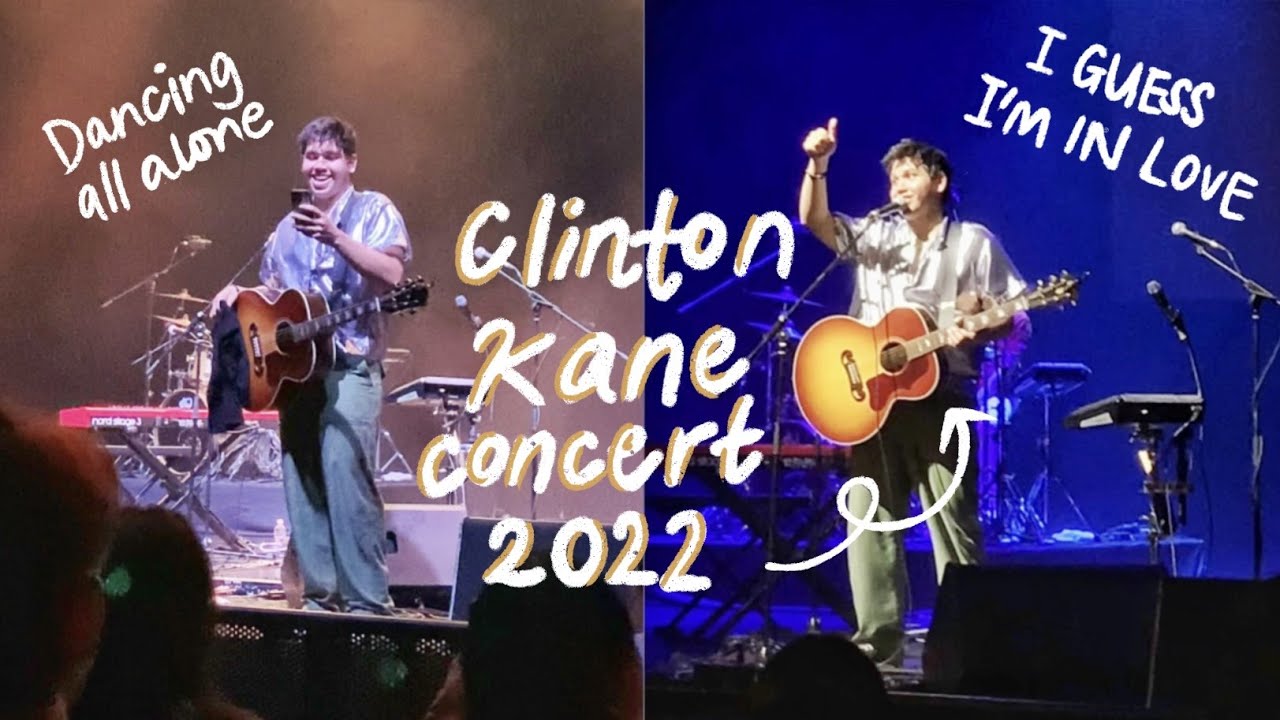 Clinton Kane Live Concert 2022 - YouTube