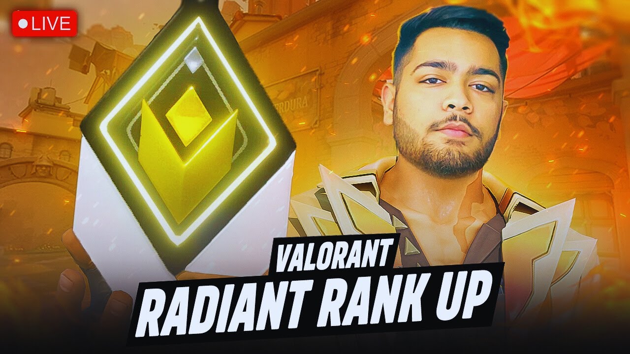 RADIANT RANK REVEAL 🎗️ | #valorantlive #valorantindia #shortslive # ...
