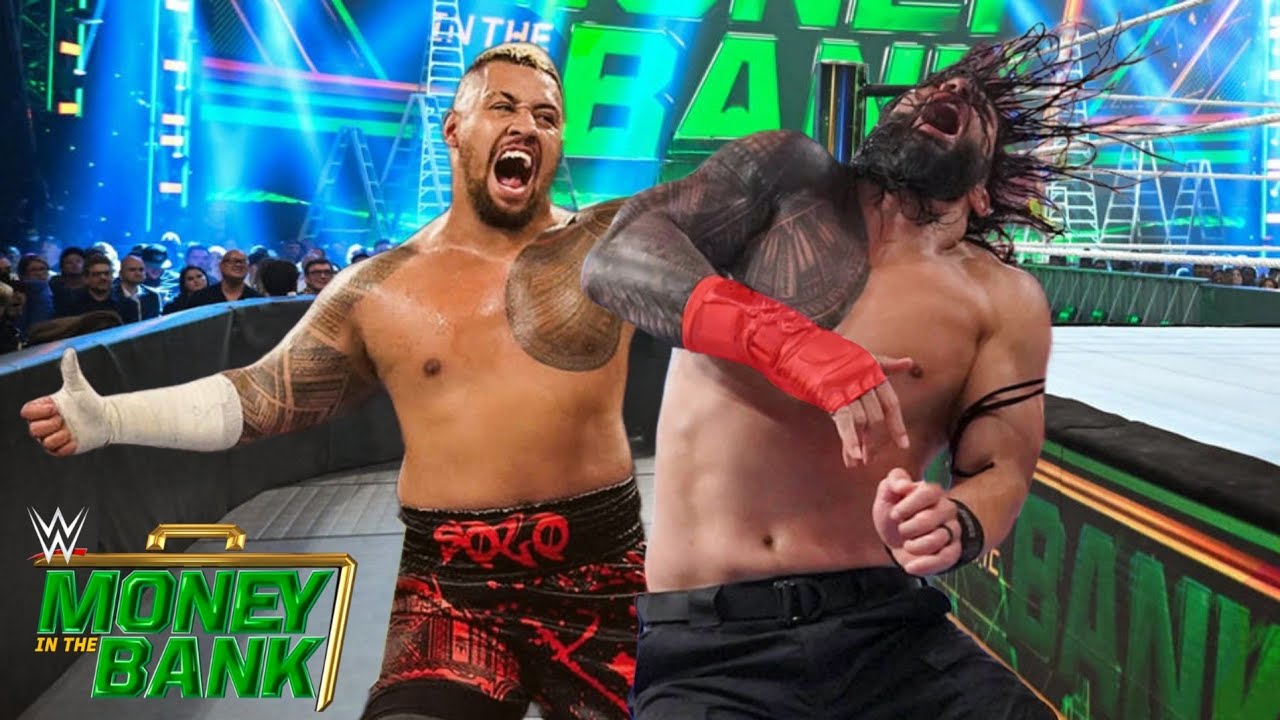 Solo Sikoa Attacks Roman Reigns & Become New Tribal Chief WWE Money in ...