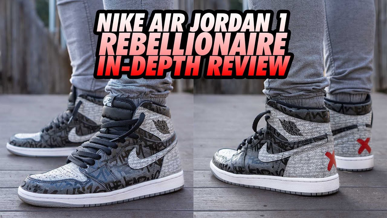 JORDAN REBELLIONAIRE 1s IN HAND & ON-FEET! KICKING IT ATX! - YouTube