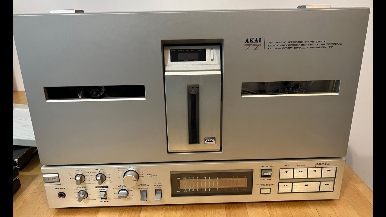 Akai GX 77 - YouTube
