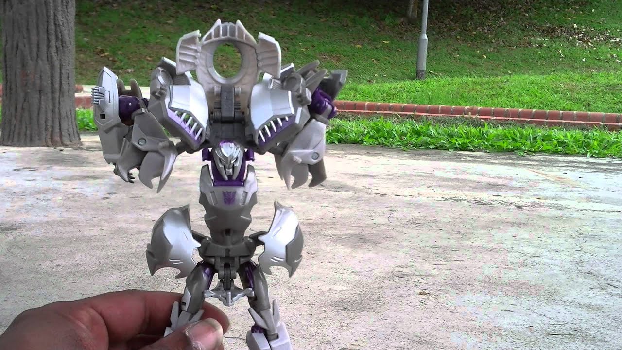 Transformers Prime Megatron (Robot to Vehicle Mode) Part 1 - YouTube