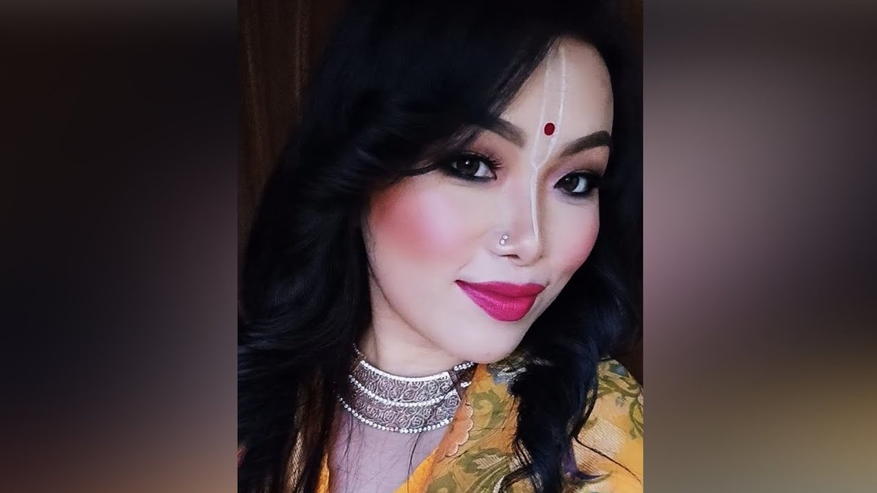 MAKEUP INSPIRED BY LIM LAISHRAM TRADITIONAL MANIPURI WEDDING LOOK 👰‍♀ ️ ...