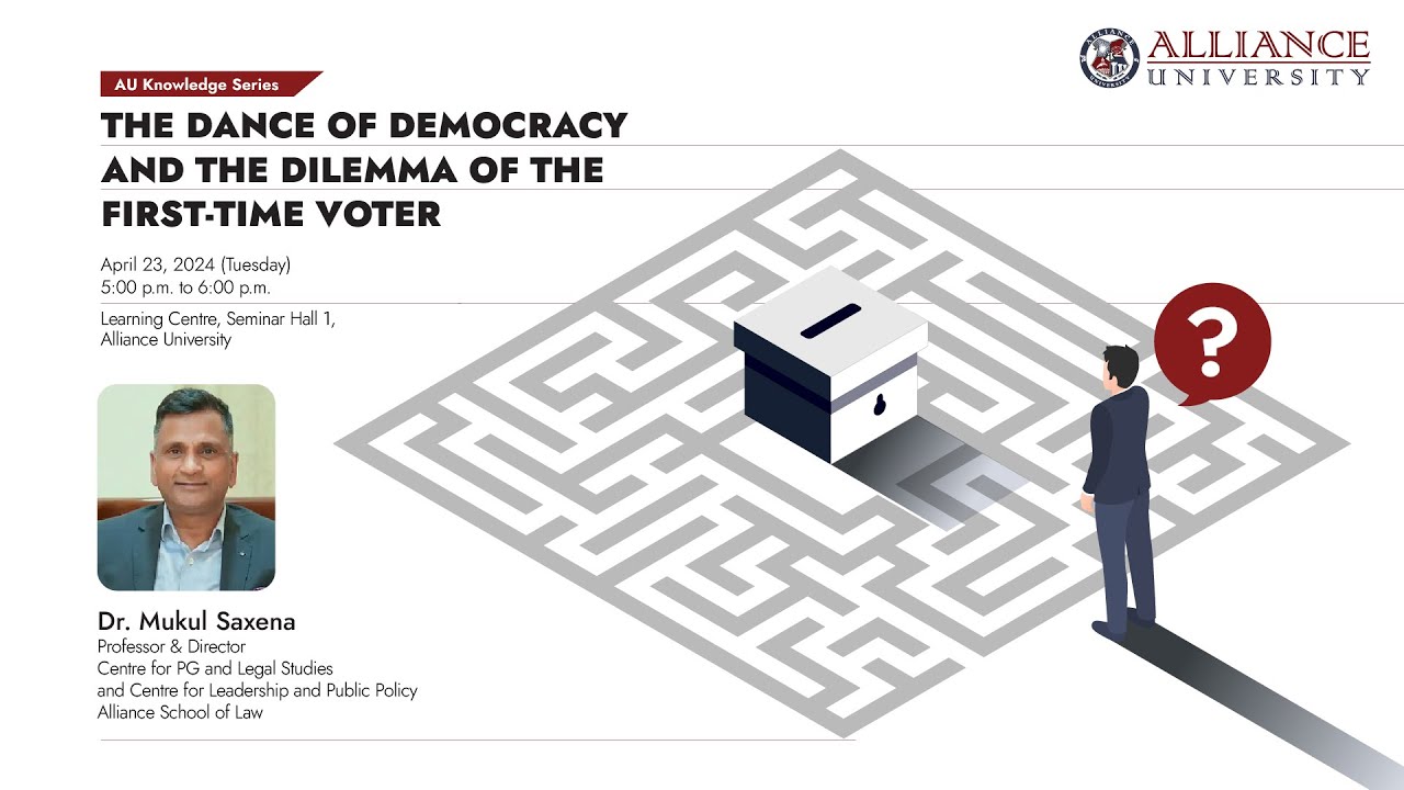 The Dance of Democracy and the Dilemma of the First-Time Voter - YouTube