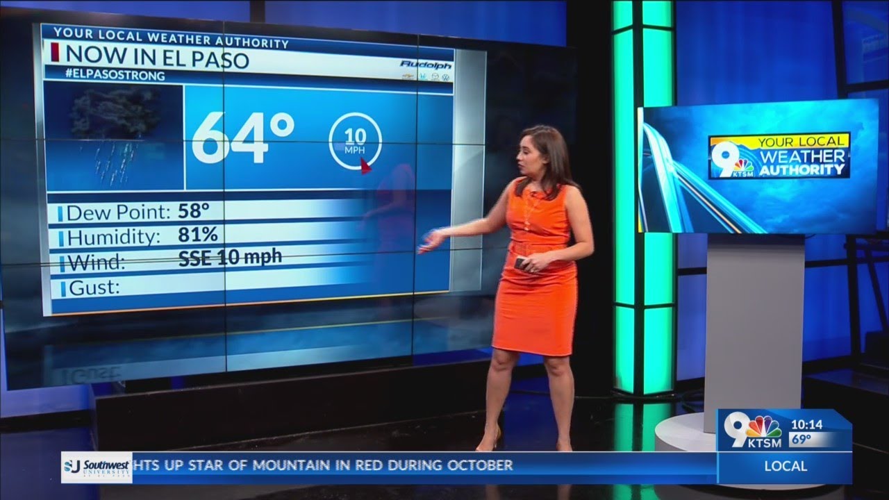 Rain in forecast for Wednesday in El Paso, Borderland - YouTube