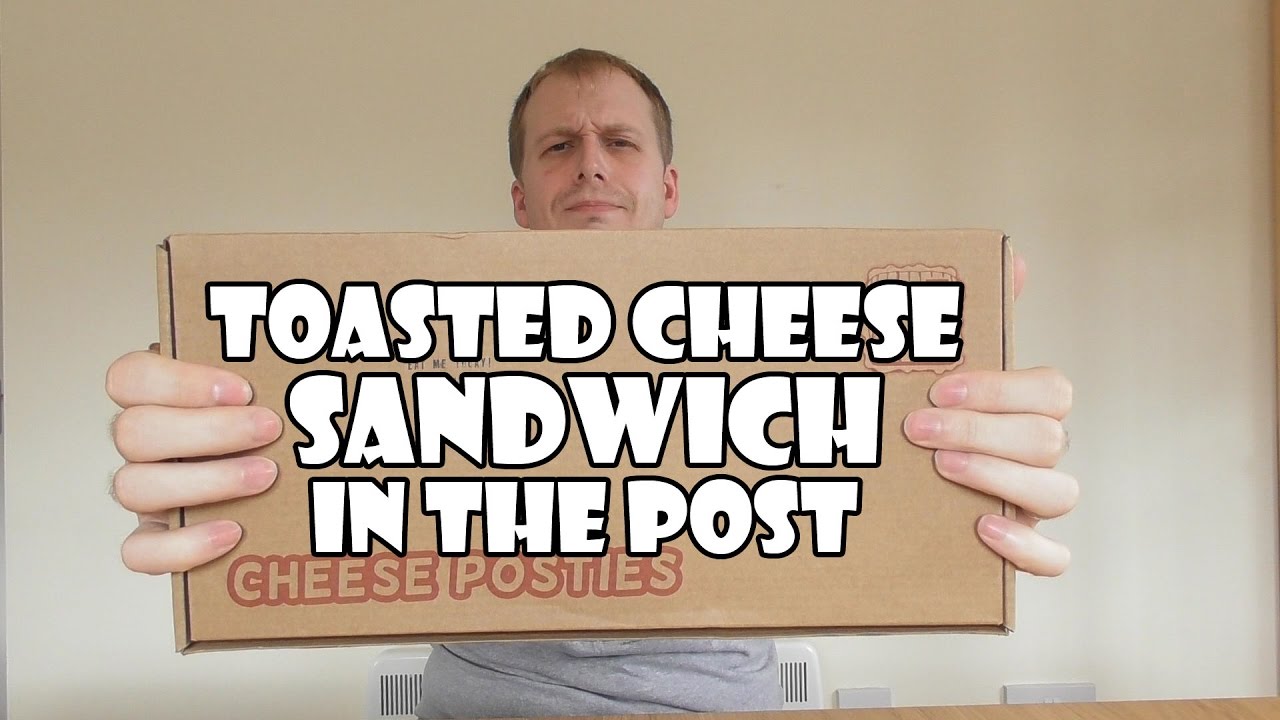 Cheese Postie - Toasted Cheese Sandwich through the post?! - YouTube