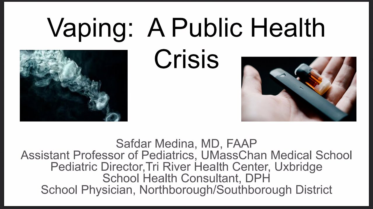 BMR | Vaping: A Public Health Crisis 10/25/23 - YouTube
