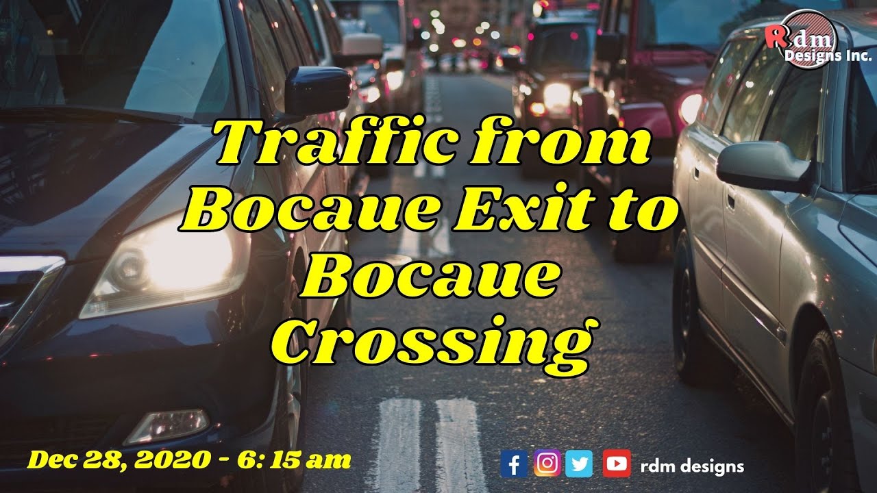 Traffic in Bocaue Exit to Bocaue Crossing |Dec 28, 2020 - YouTube