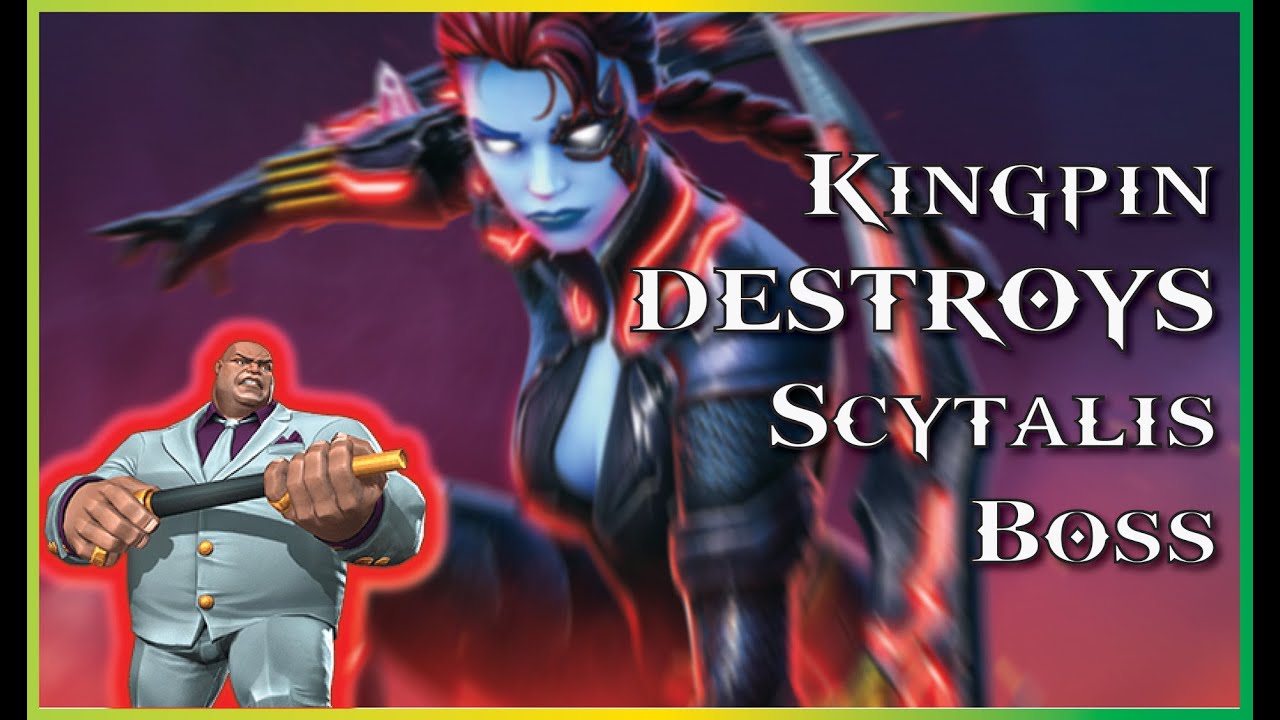 8.1 Scytalis Boss is a joke with Kingpin | Act 8.1 Final Boss | Marvel ...
