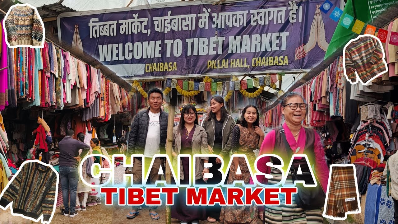 TIBET MARKET : CHAIBASA ( WINTER SPECIAL : SWEATER & JACKET ) 1080P ll ...