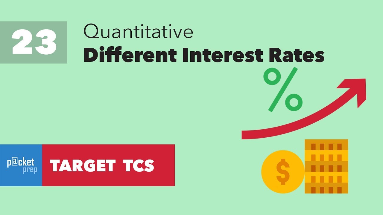 L23 Different Interest Rates Quantitative Tcs Nqt Tcs Ninja Tcs Digital Youtube