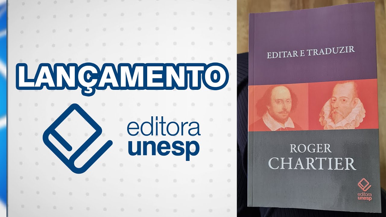 Escritor Roger Chartier participa de debate na Editora Unesp sobre a ...